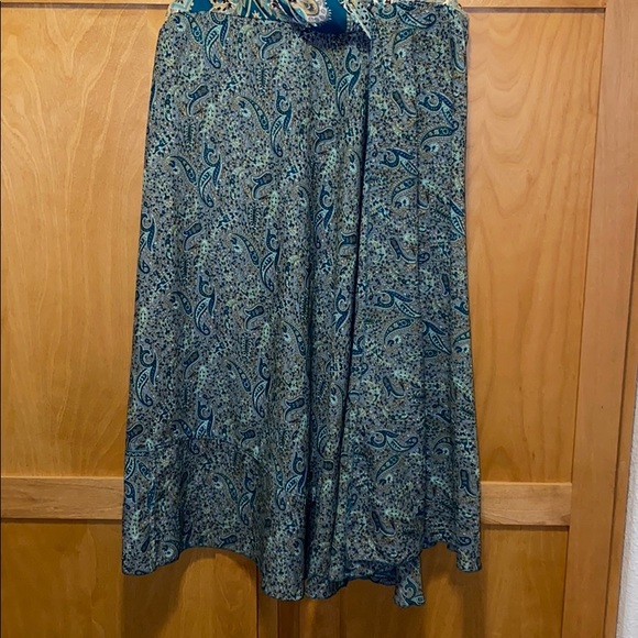 Skirts | Gorgeous Reversible Skirt Can Be Worn Many Ways | Poshmark